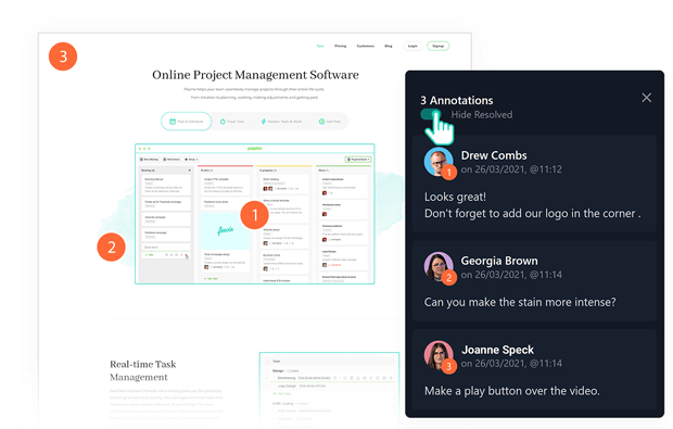 File proofing • Paymo