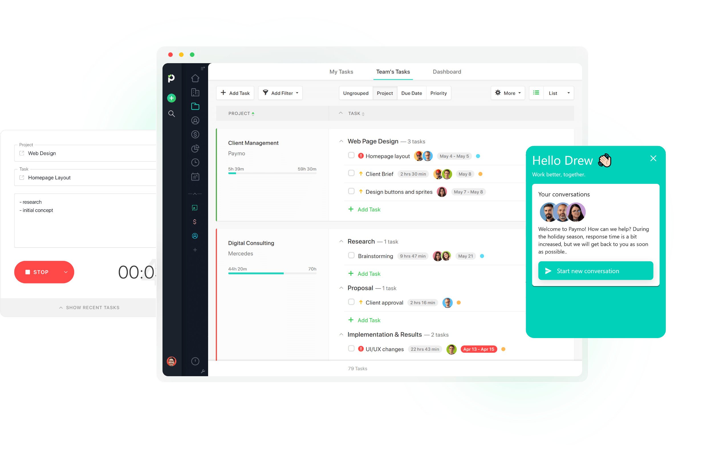 The Best Smartsheet Alternative | Paymo
