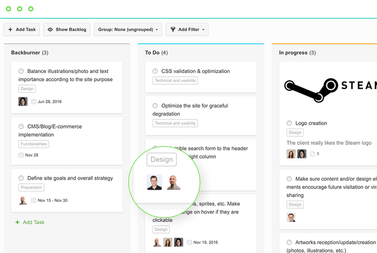 Visual Kanban Boards, major UI improvements and new widgets