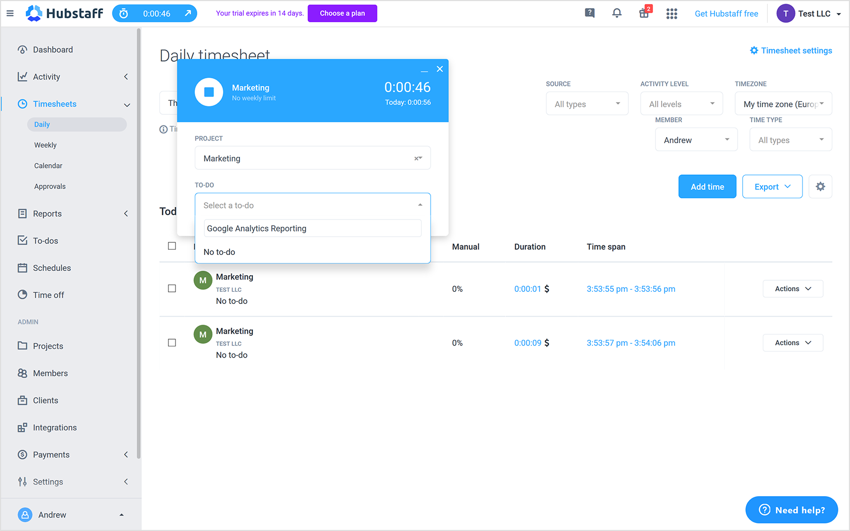11 Best Time Tracking Software for Your Small Business