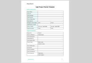 What is a Project Charter? Example + Free Template