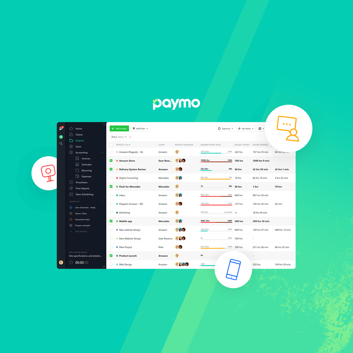 Demo • Paymo