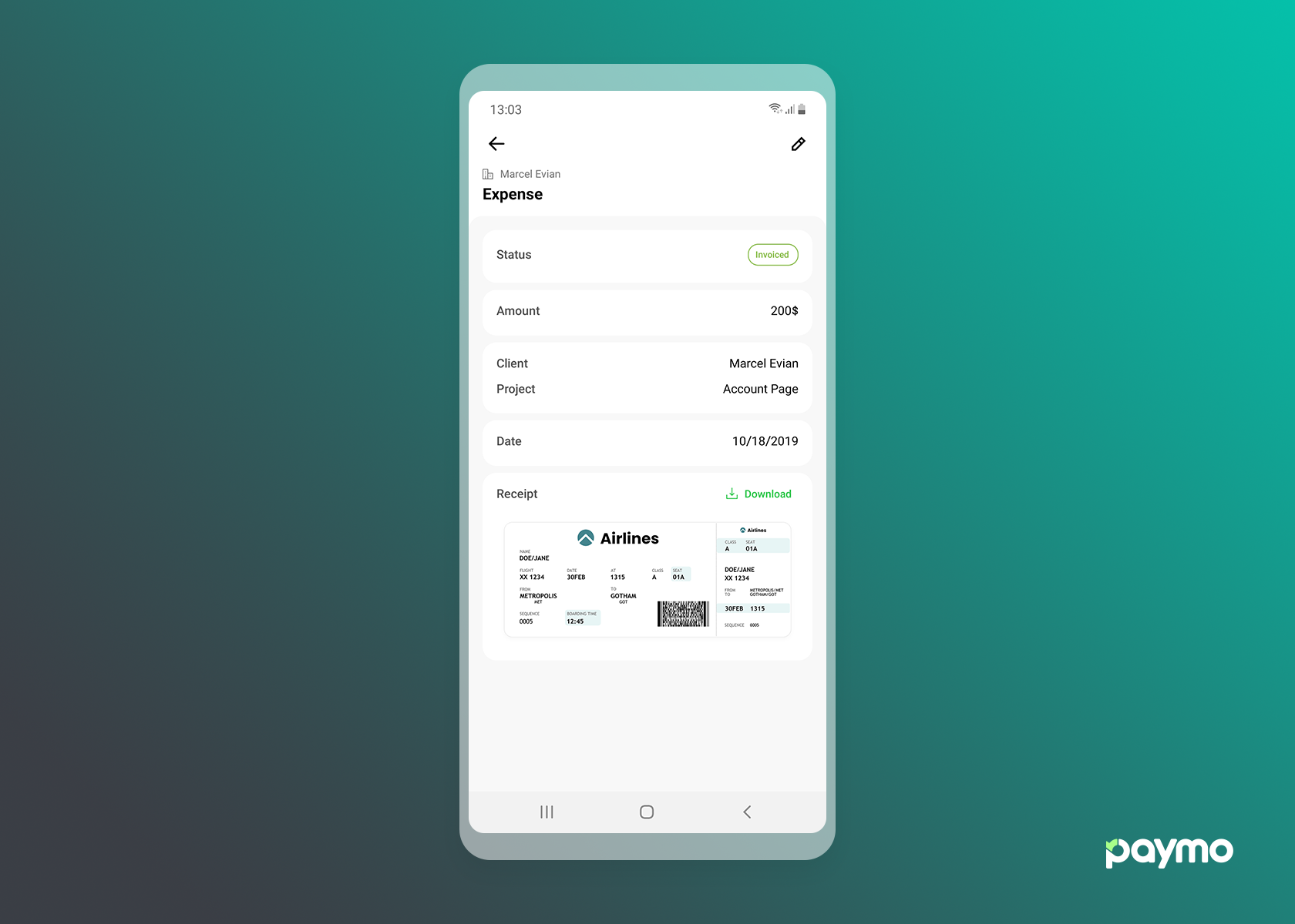Introducing: Mobile Invoicing • Paymo