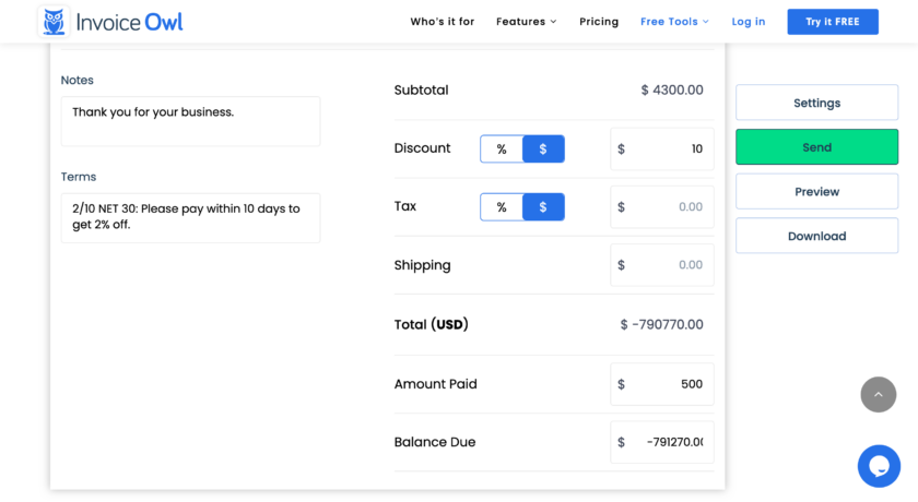 Best 8 Free Invoice Generators for 2025 • Paymo